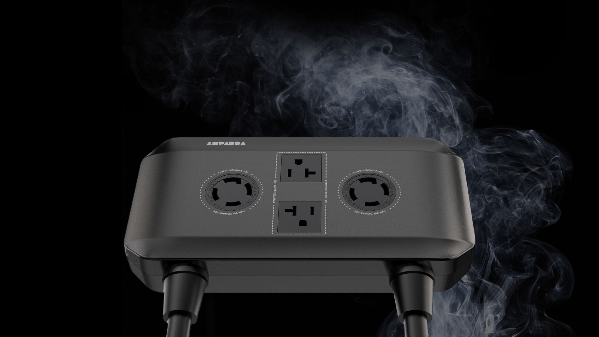 AmpAura Purea 3 Double Voltage Hub | AMPAURA Energy